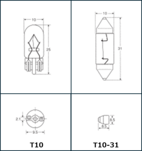 T10のソケット形状は?その特徴やLED交換時の注意点について詳しく解説 | 車のLEDライトナビ - HID屋公式ブログ
